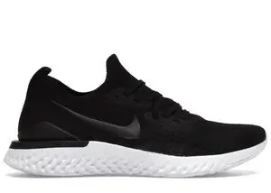Nike Epic React Flyknit 2 - Black/gunsmoke