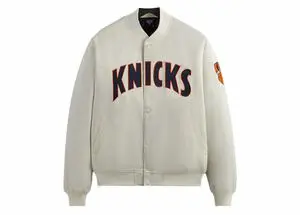 Kith New York Knicks Satin Bomber Jacket - Silk