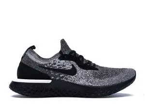 Nike Epic React Flyknit Sneakers - Black/white