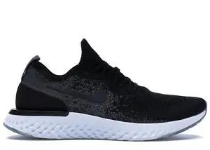 Nike Epic React Flyknit - Black/dark Grey