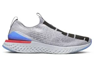 Nike Epic Phantom React Flyknit Sneakers - Indigo Fog/black/ghost