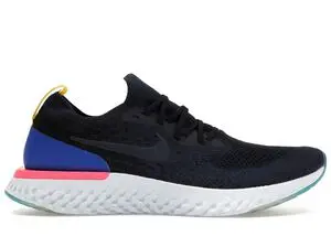 Nike Epic React Flyknit Sneakers - College Navy/racer Blue