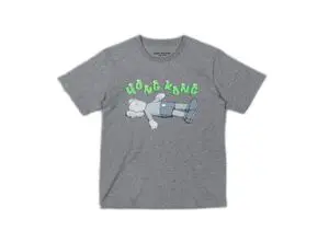 KAWS Holiday Hong Kong Tee Shirt - Grey