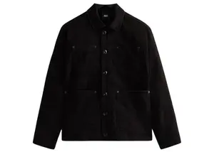 Kith Overdyed Canvas Willoughby Chore Jacket - Black | Editorialist