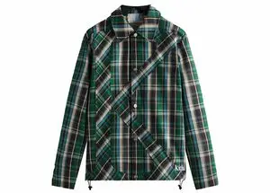 Kith Plaid Initial K Jacket - Conifer