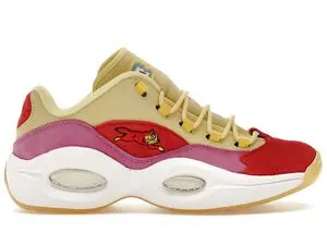 REEBOK Question Low Bbc Ice Cream Running Dog Sneakers - Yellow/red/pink