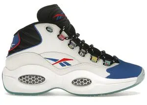 REEBOK Question Mid Sneakers - Chalk/core Black/vector Blue