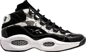 REEBOK Question Mid Bait Snake 2.0in - Black/white
