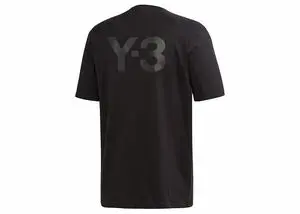 Adidas Y3 Classic Back Logo Tee Shirt