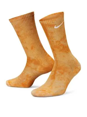 Nike Everyday Plus Cushioned Crew Socks - Kumquat/canvas/white