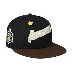 New Era Arizona Diamondbacks 20th Anniversary 59fifty Fitted Hat - Black/teal