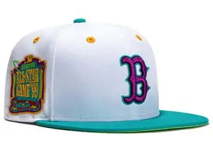 New Era Boston Red Sox 1999 All-star Game 59fifty Fitted Hat - White/teal