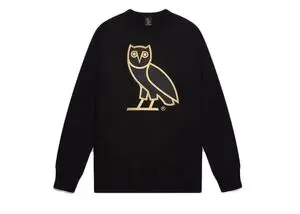 OVO Og Owl Crewneck Sweatshirt - Black