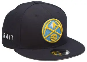 New Era X Bait Denver Nuggets 9fifty Snapback Cap - Navy Blue