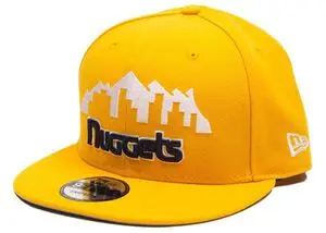 New Era X Bait Denver Nuggets 9fifty Snapback Cap - Gold
