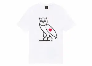 OVO Give Thanks Og Owl Tee Shirt - White