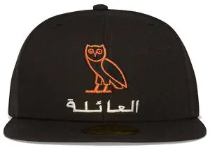 OVO New Era Family Owl 59fifty Cap - Black