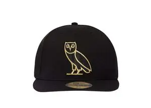 OVO New Era 59fifty Og Owl Fitted Cap - Black
