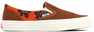 VANS Slip-on Sneakers - Leather Brown/hawaiian