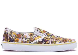 VANS Slip-on Lx Murakami Skull Sneakers - Yellow