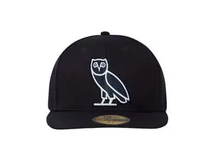OVO New Era 59fifty Og Owl Fitted Cap - Navy Blue