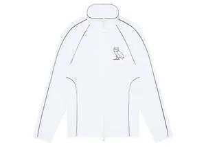 OVO Reflective Piping Jacket - White