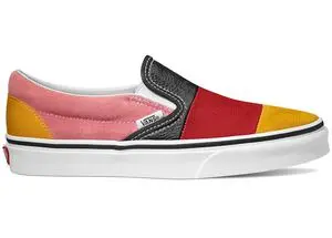 VANS Slip-on Patchwork Sneakers - Multi/true White