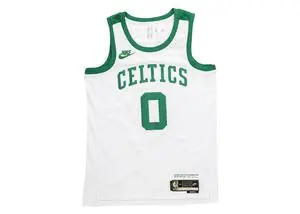 Nike Nba Boston Celtics Jayson Tatum Drifit Jersey - White/green