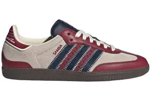 Adidas Samba Og Sneakers - Maroon/beige/navy Blue