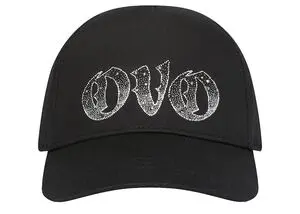OVO Rhinestone Cap - Black