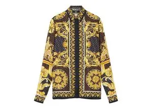 Fendi Fendace Baroque Silk Shirt