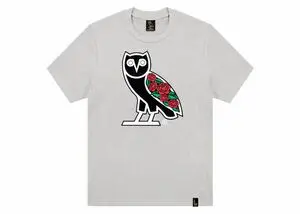 OVO Sandra's Rose Og Owl Tee Shirt