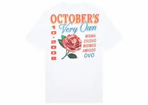 OVO Rose T-shirt - White