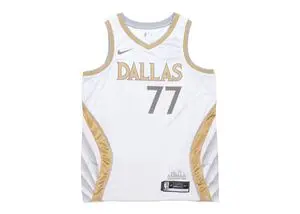 Nike Nba Dallas Mavericks City Edition Swingman Jersey - White