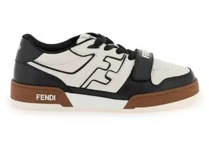 Fendi Match Sneakers Black/white/brown