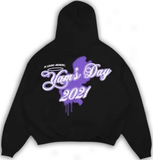 PSYCHWORLD Yams Day Loving Memory Hoodie - Black
