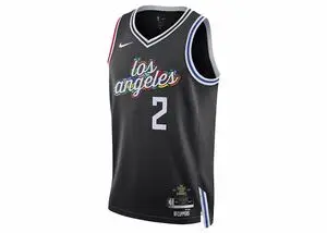 Nike Nba La Clippers Kawhi Leonard Drifit Jersey - Black