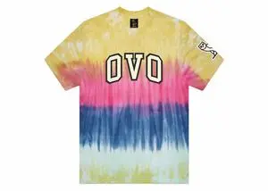 OVO Tie Dye Arch Tee Shirt