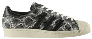 Adidas Superstar 80s Snakeskin Sneakers - Core Black