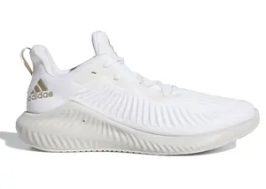 Adidas Alphabounce Plus Athletic Sneakers - White/grey/black
