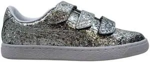 PUMA Basket Strap Glitter Sneakers