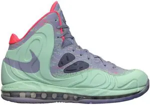 Nike Hyperposite Christmas Sneakers - Arctic Green/pebble Grey/atomic Red