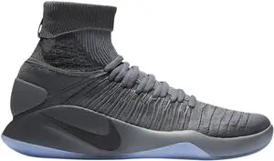 Nike Hyperdunk 2016 Flyknit - Dark Grey/metallic Platinum/cool Grey