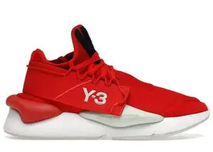 Adidas Y3 Kaiwa Knit Sneakers - Red/core Black/salty Green