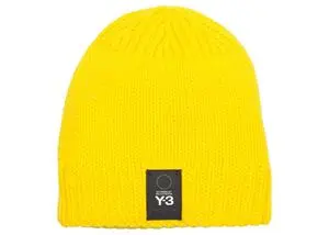Adidas Y3 Knit Beanie - Yellow