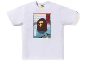 A BATHING APE Japan Exclusive Japan Souvenir #1 Tee Shirt - White