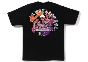 A BATHING APE Japan Culture Sumo Tee Shirt - Black