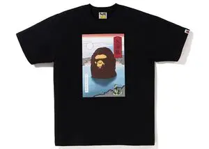 A BATHING APE Japan Exclusive Japan Souvenir #1 Tee Shirt - Black