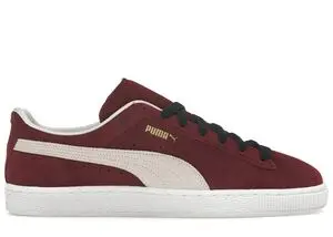 PUMA Suede Jjjjoundin Sneakers - Burgundy/white