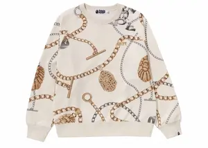 A BATHING APE Jewels Crewneck Sweatshirt - Ivory
